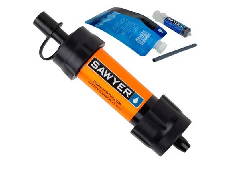 Sawyer Mini Water Filtration System - Pack Gear Go