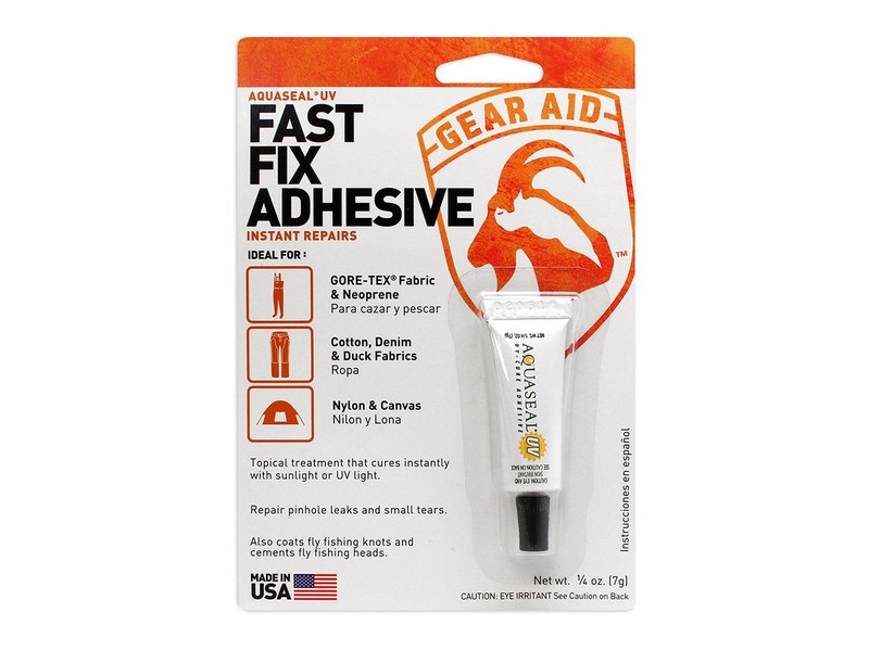 Gear Aid Aquaseal UV Fast Fix Adhesive - Pack Gear Go