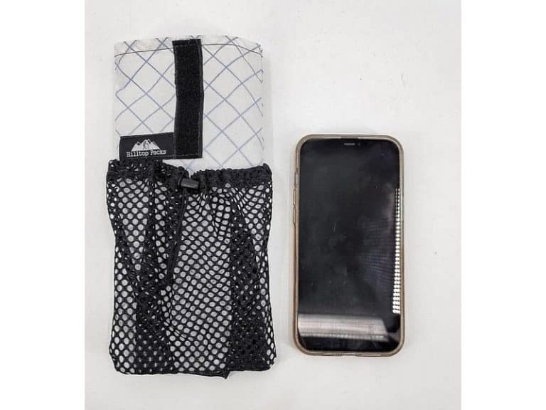 Hilltop Packs Cell Phone Shoulder Pouch - Black - Pack Gear Go